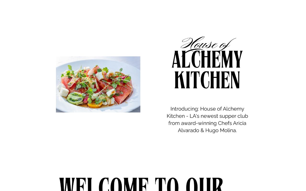 House of Alchemy Kitchen